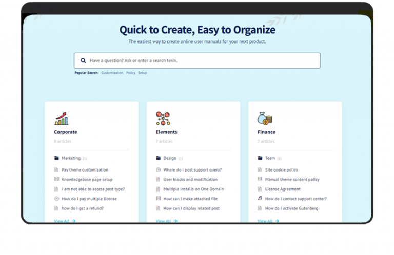 Manual – Effortless Help Desk & Education Theme, the Way It Should Be